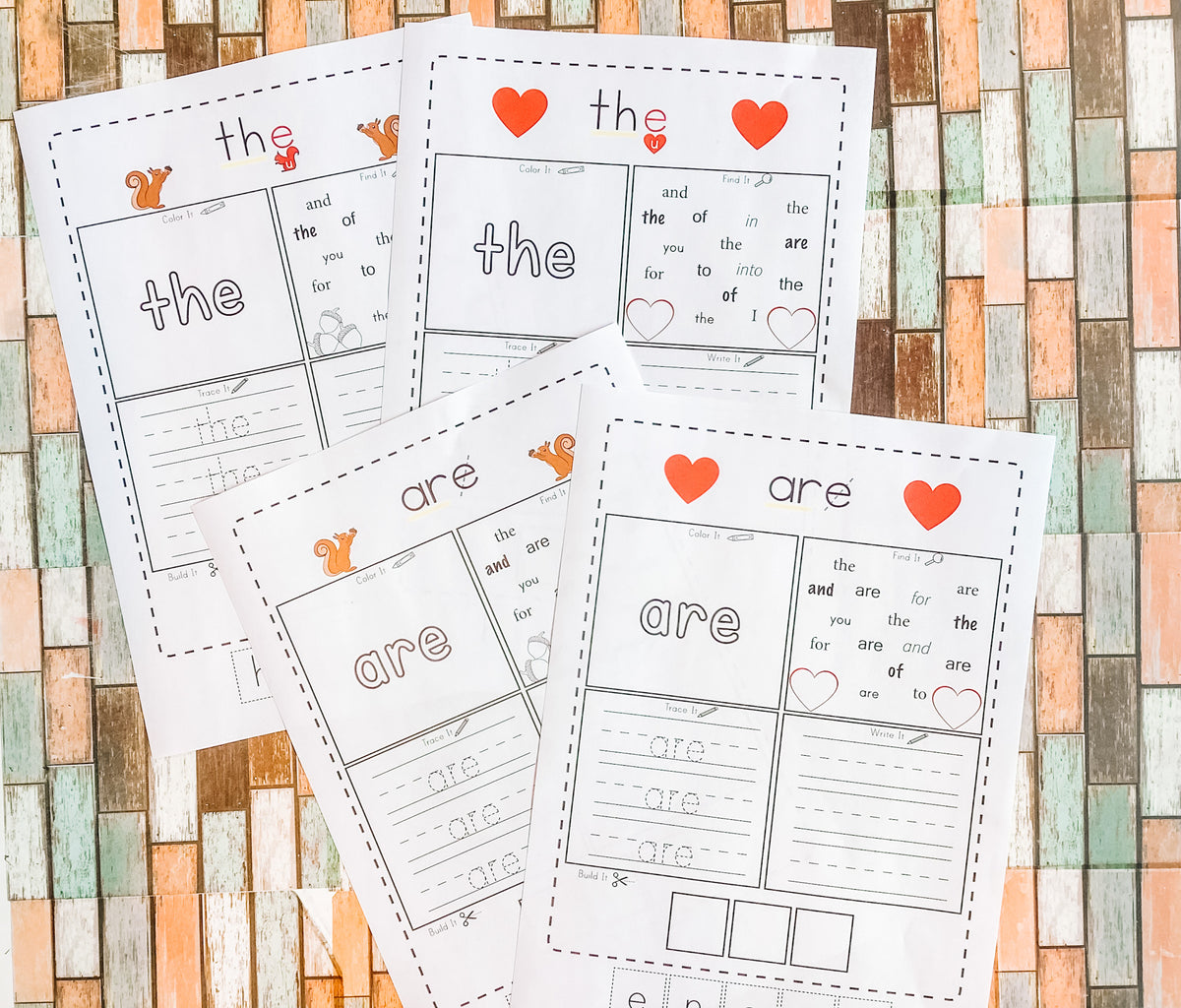 Sight Word Bundle with Orthographic Mapping – fetchphonics