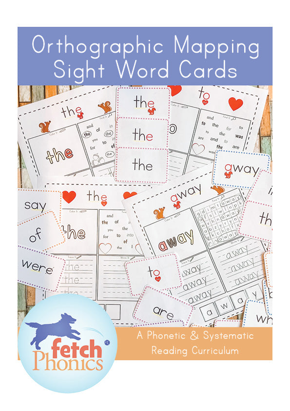 Sight Word Bundle with Orthographic Mapping – fetchphonics