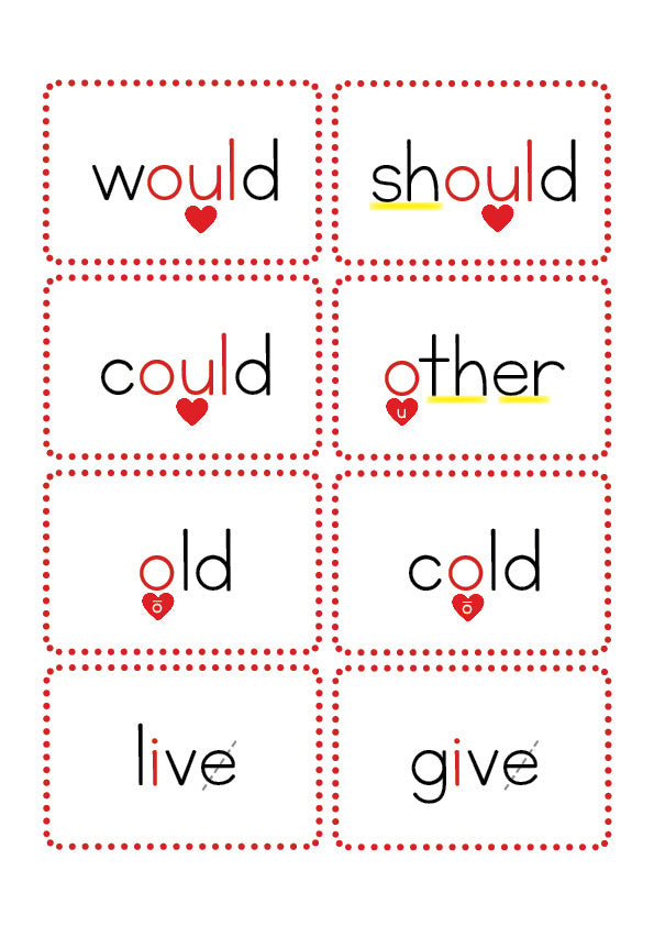 Sight Word Bundle with Orthographic Mapping – fetchphonics