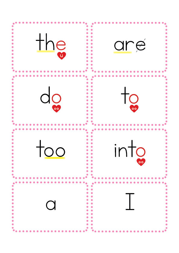 Sight Word Bundle with Orthographic Mapping – fetchphonics
