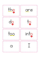 Sight Word Bundle with Orthographic Mapping – fetchphonics