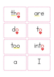 Sight Word Bundle with Orthographic Mapping – fetchphonics