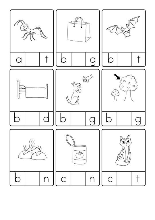 Fill in the Missing Vowel Cards – fetchphonics
