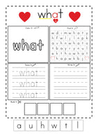 Sight Word Bundle with Orthographic Mapping – fetchphonics