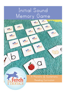 Beginning Sound Memory Matching Game – fetchphonics